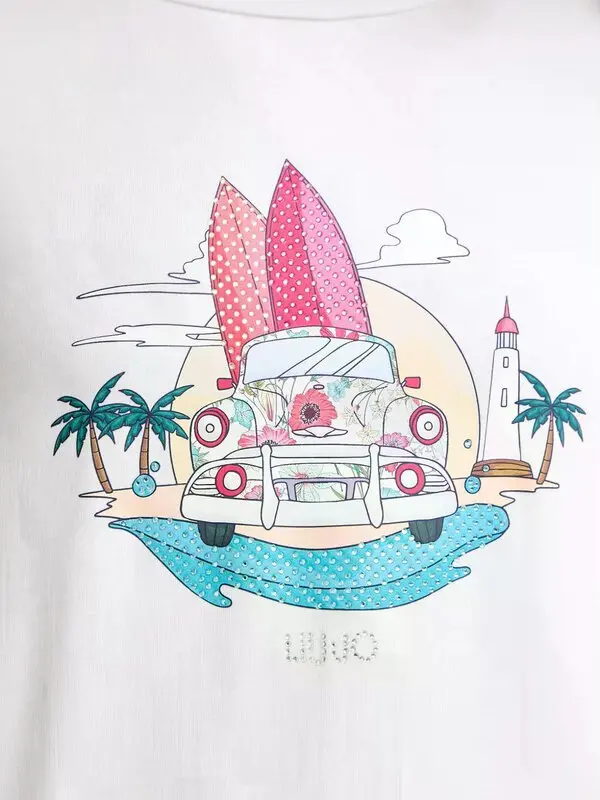 Liu Jo Graphic Print Mini Dress