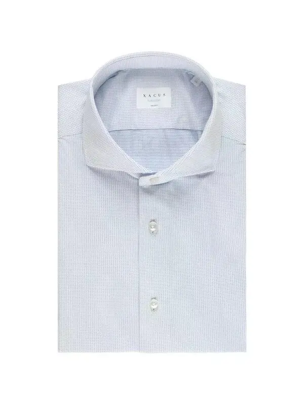 XACUS Active Shirt Polka-dot Shirt - Blue
