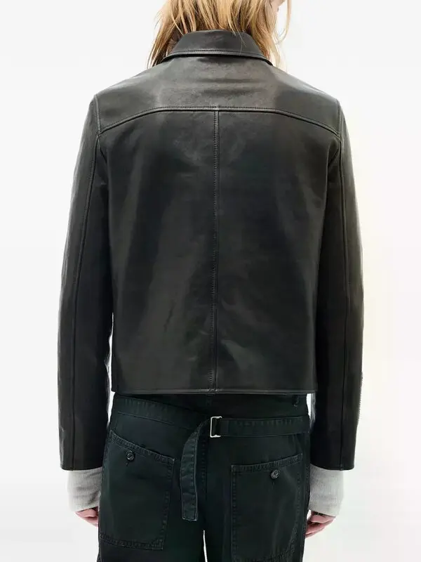 ANN DEMEULEMEESTER Sandor Leather Jacket