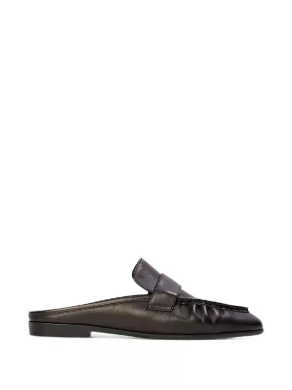 BLACK SUEDE STUDIO Gabby Leather Mules