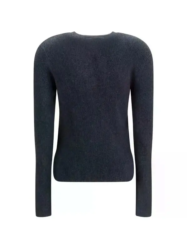 LISA YANG Airi Ribbed Knit Sweater