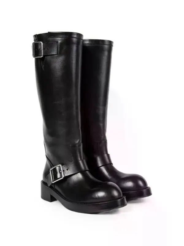 ANN DEMEULEMEESTER Buckle-detail Boots
