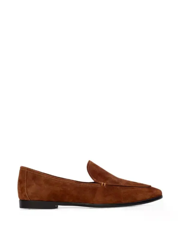BLACK SUEDE STUDIO Allie Suede Loafers