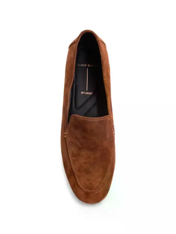 BLACK SUEDE STUDIO Allie Suede Loafers