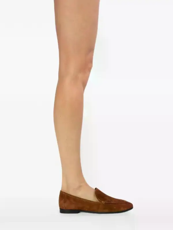 BLACK SUEDE STUDIO Allie Suede Loafers