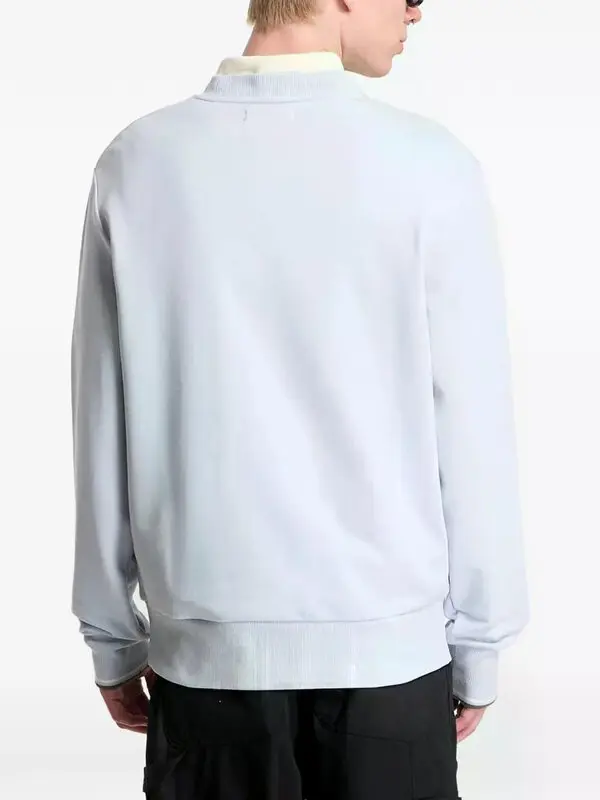 Fred Perry Embroidered Crew Neck Sweatshirt