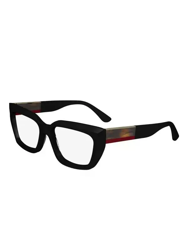 Lacoste Geometric Frame Acetate Eyeglasses