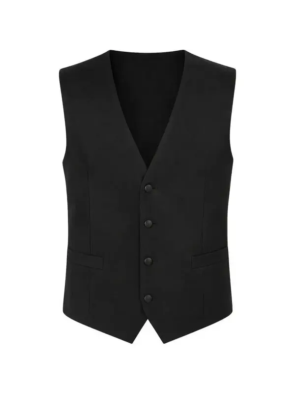 Dolce & Gabbana Wool V-neck Waistcoat