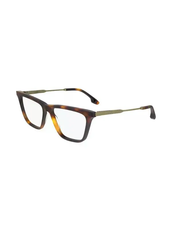 Victoria Beckham Tortoiseshell-effect Full Rim Rectangular Eyeglasses