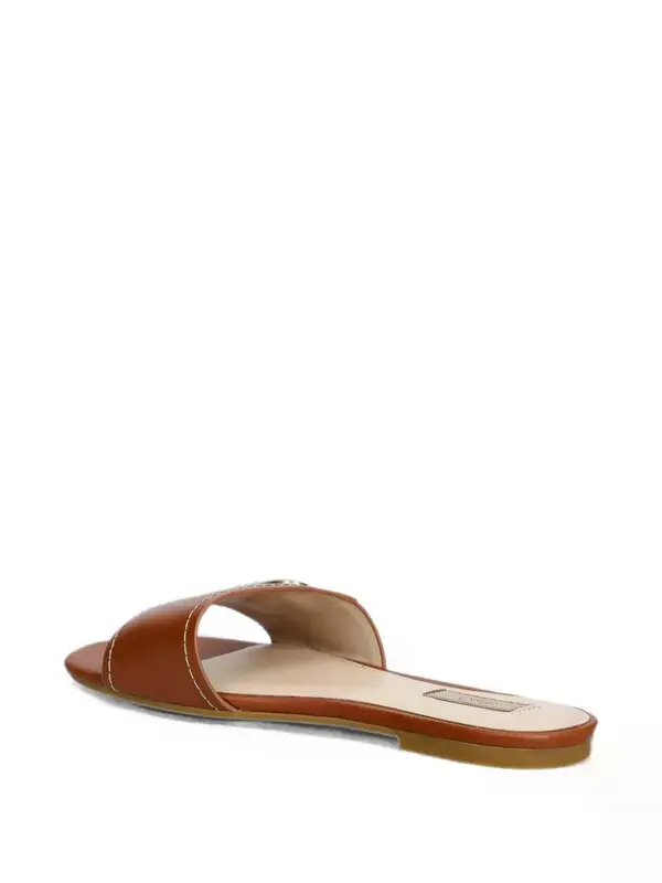 Liu Jo Logo-plaque Leather Sandals