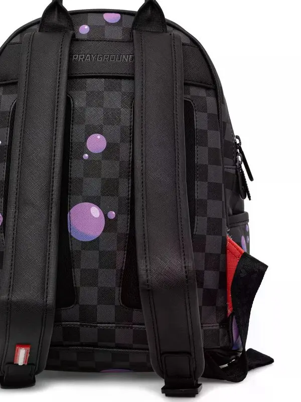 SPRAYGROUND Shark Mouth Checkered Backpack