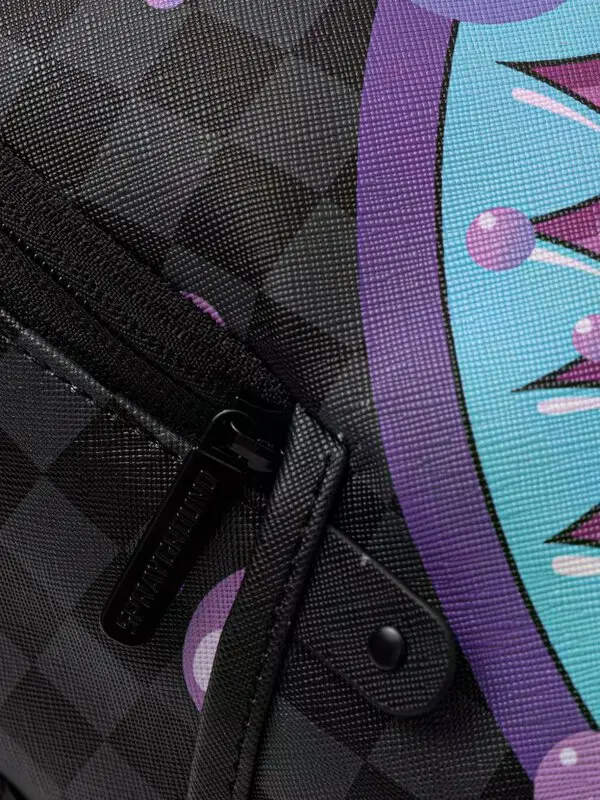 SPRAYGROUND Shark Mouth Checkered Backpack