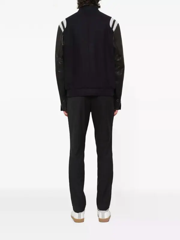LANVIN Lobster Patch Baseball Jacket