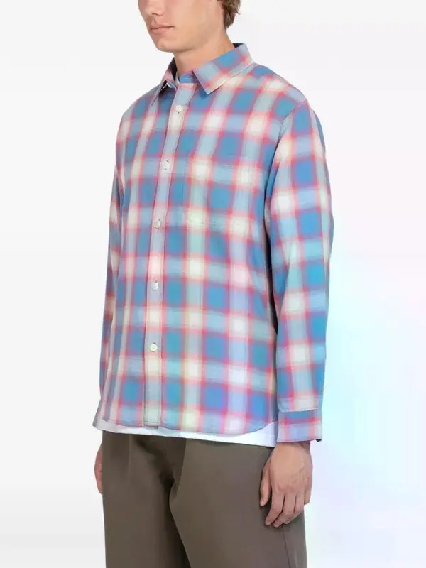 StÜssy Beach Plaid Long Sleeve Shirt