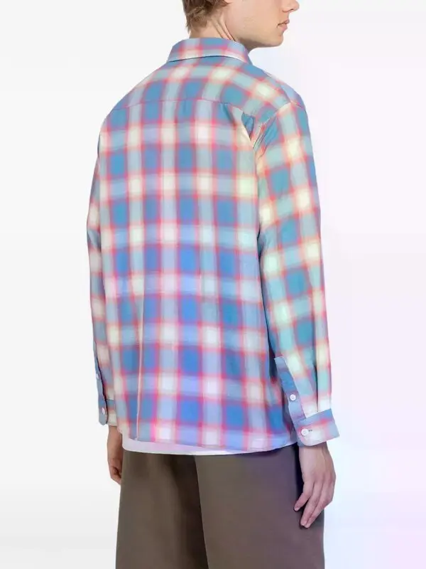 StÜssy Beach Plaid Long Sleeve Shirt