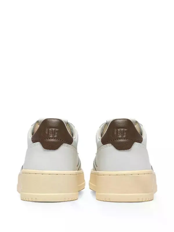 AUTRY Medalist Leather Sneakers - Grey