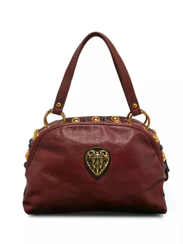 Gucci Babouska Crest Guccissima Dome Bag