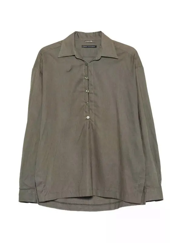 DANIELE ALESSANDRINI Button-fastening Long-sleeve Shirt