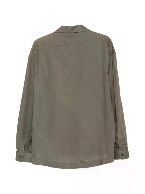 DANIELE ALESSANDRINI Button-fastening Long-sleeve Shirt