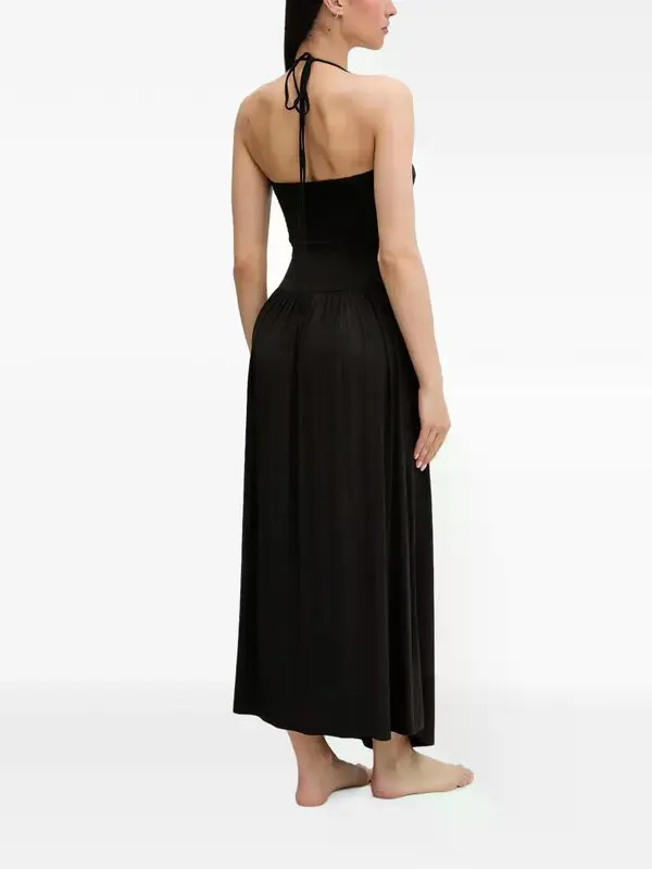 Liu Jo Studded Halterneck Maxi Dress