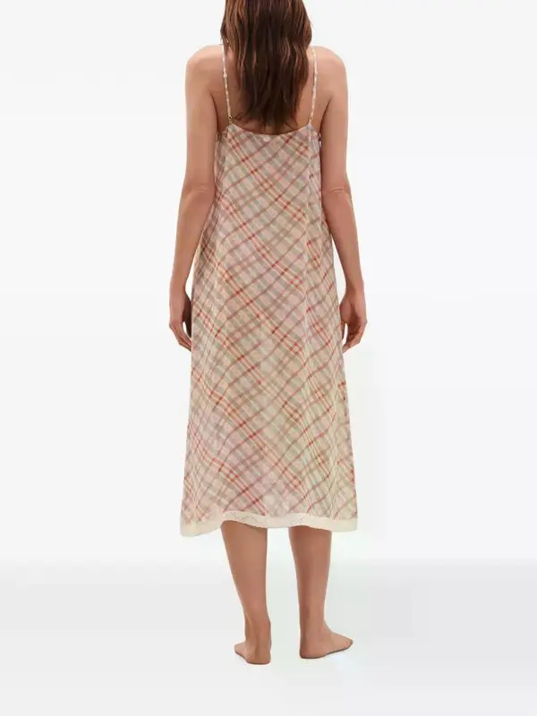 ERES Tartan Midi Dress