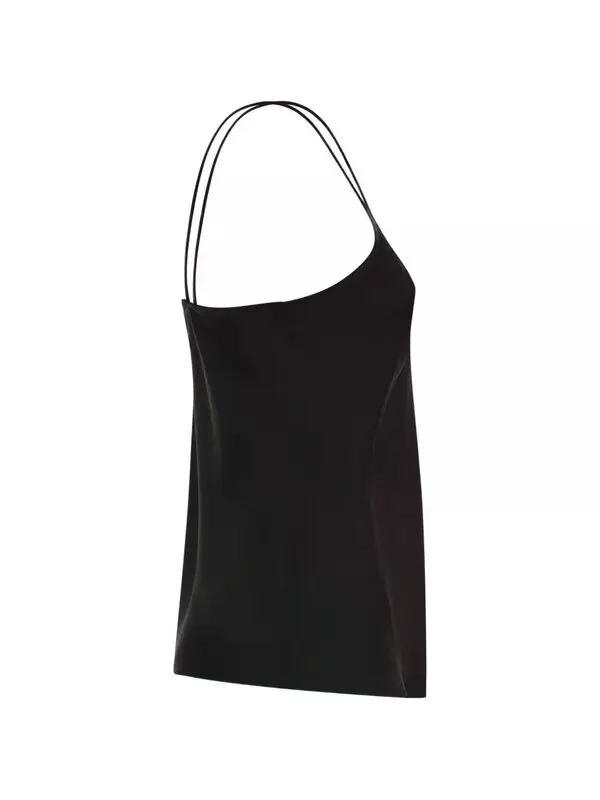 Max Mara V-neck Sleeveless Top - Black