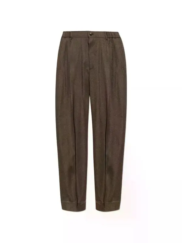 Brioni Pleated Wool Trousers