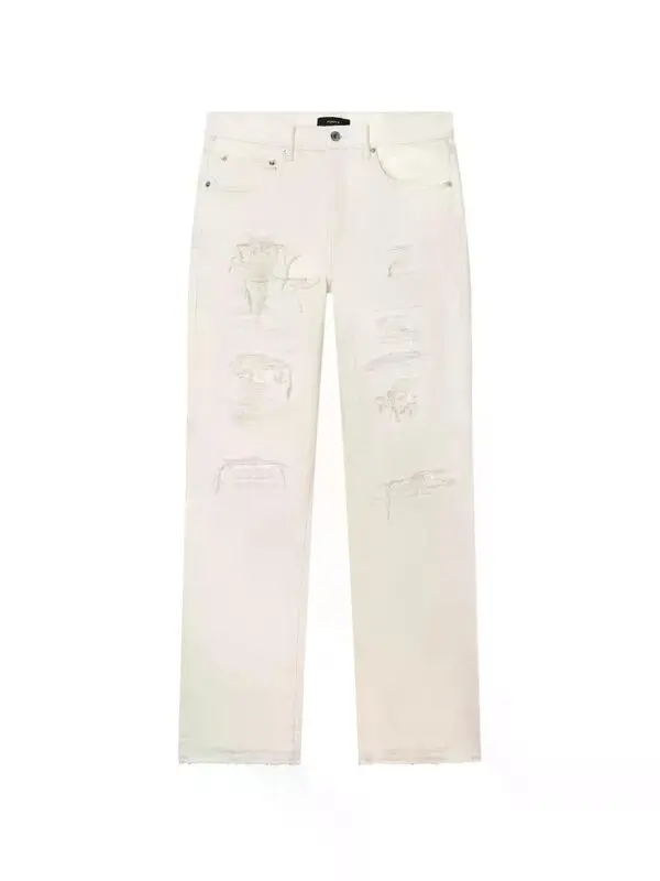 PURPLE BRAND Patch Blowout Denim Jeans