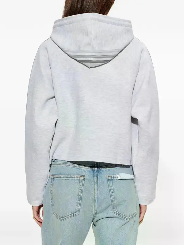 Adidas 3-stripes Embroidered Logo Hoodie