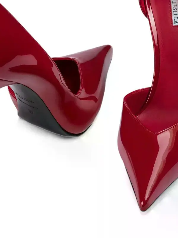 LE SILLA Vivienne Pointed-toe Pumps - Red