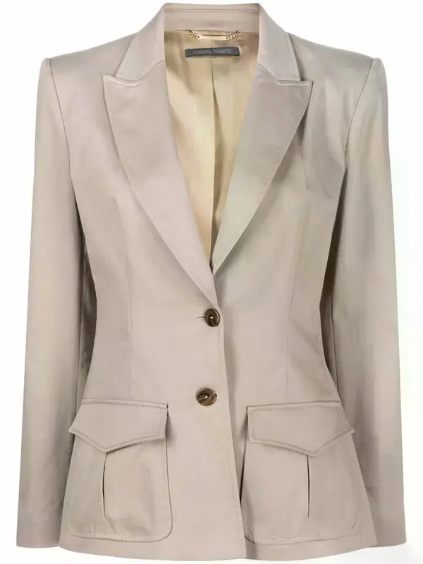 Alberta Ferretti Single-breasted Blazer