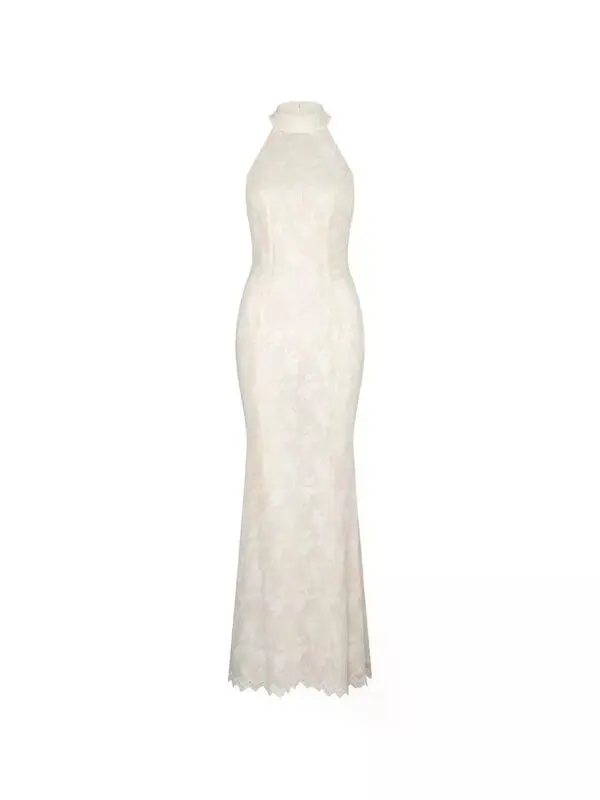 ATOIR Devon Lace-overlay Sleeveless Maxi Dress - Neutrals