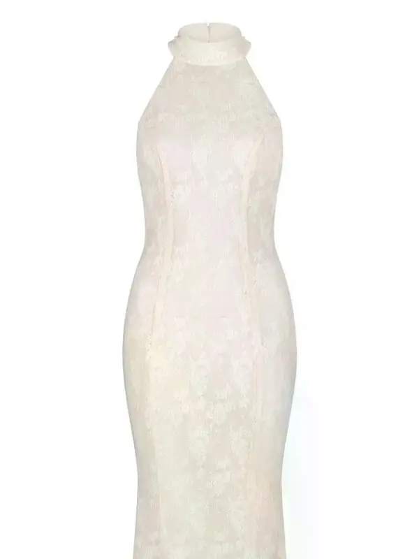 ATOIR Devon Lace-overlay Sleeveless Maxi Dress - Neutrals