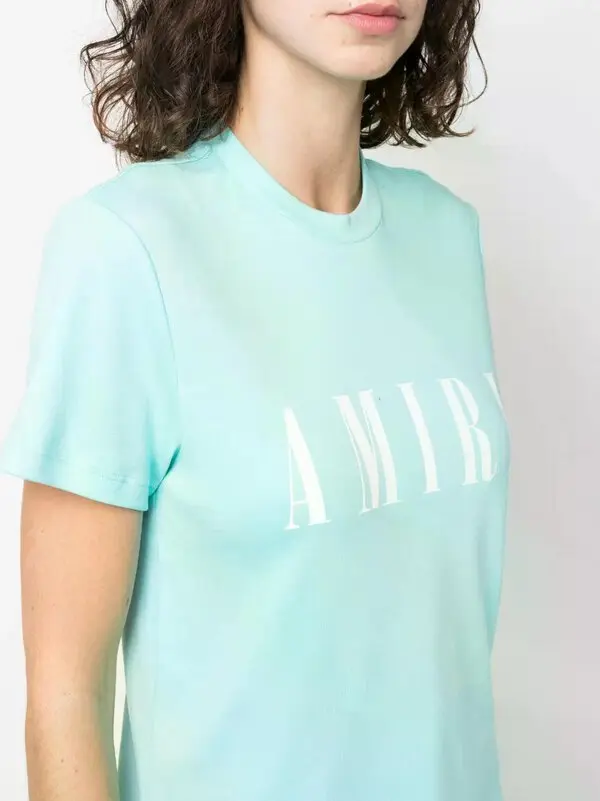 Amiri Logo Print Cotton T-shirt