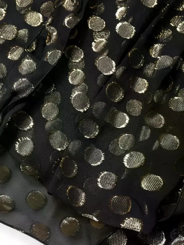 Dolce & Gabbana Polka Dot Pussy-bow Blouse