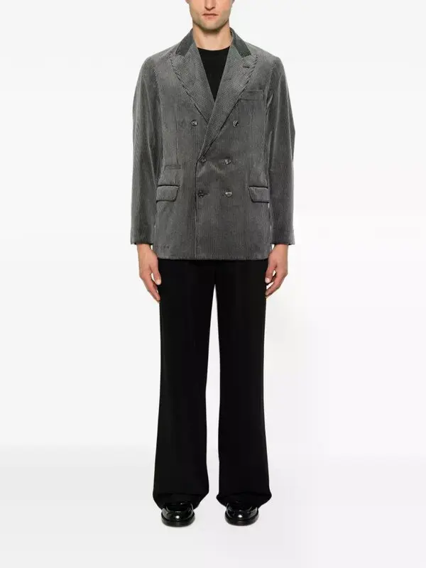 Brunello Cucinelli Double-breasted Corduroy Blazer