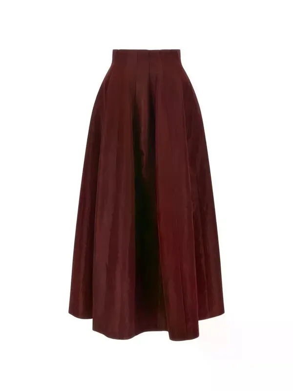 Alberta Ferretti Panel Construction A-line Midi Skirt