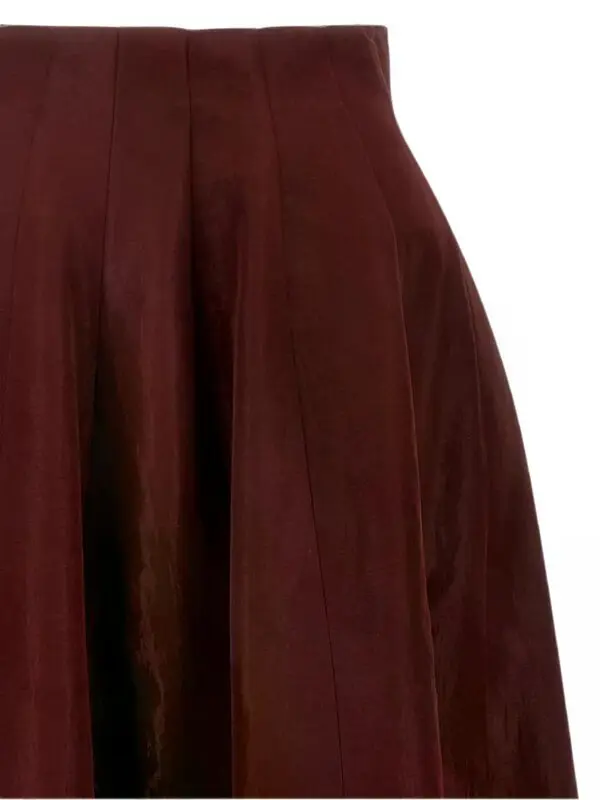 Alberta Ferretti Panel Construction A-line Midi Skirt