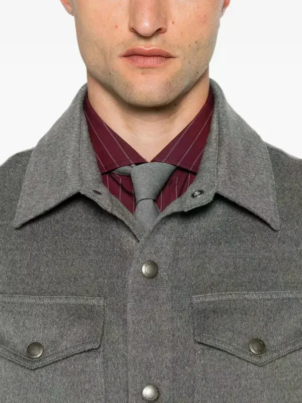 Brunello Cucinelli Flap-pocket Shirt Jacket