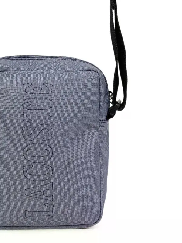 Lacoste Crocodile Logo Patch Shoulder Bag
