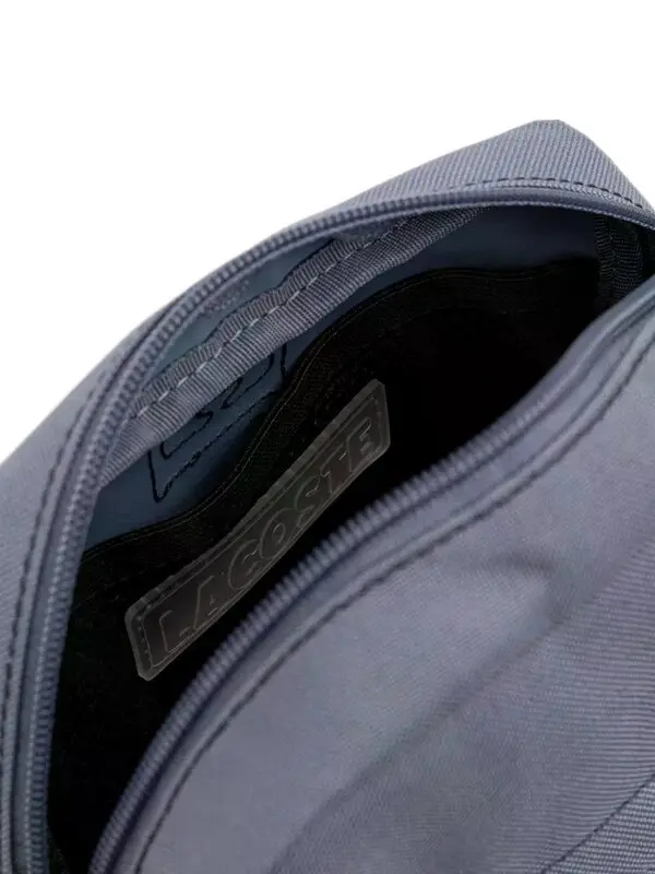 Lacoste Crocodile Logo Patch Shoulder Bag