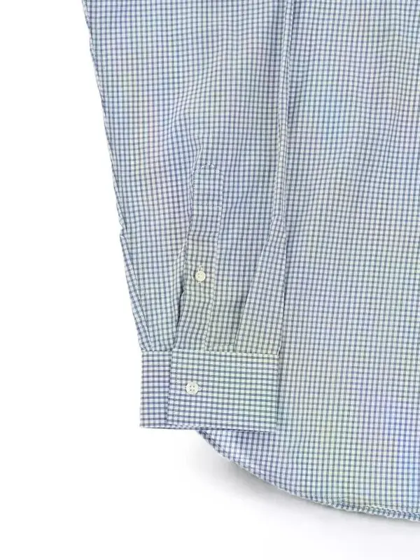 Corneliani Gingham-check Cotton Shirt