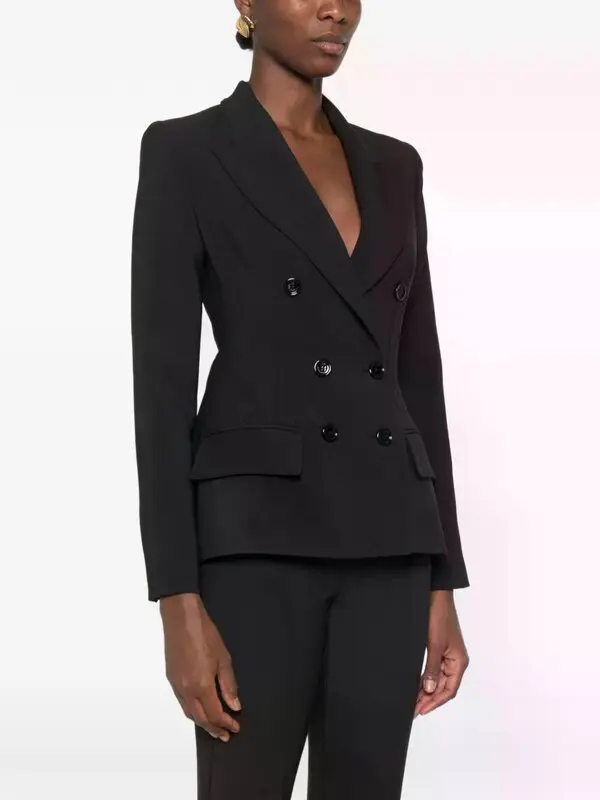 Elisabetta Franchi Double-breasted Peaked-lapel Blazer