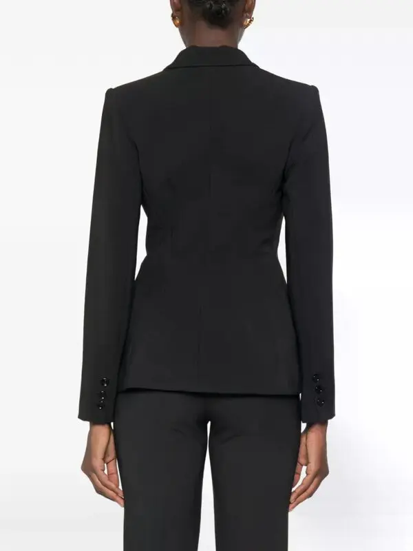 Elisabetta Franchi Double-breasted Peaked-lapel Blazer