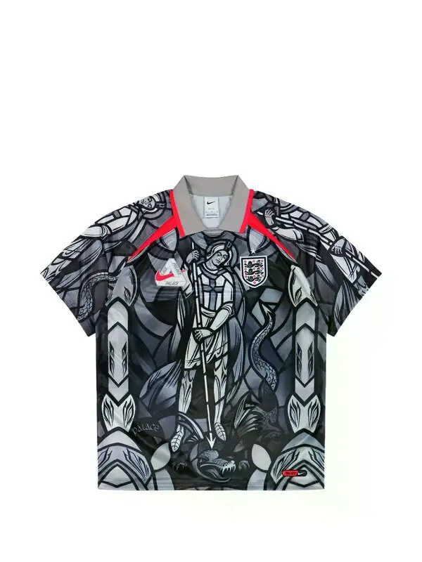 Nike Palace X England Graphic Print Polo Shirt