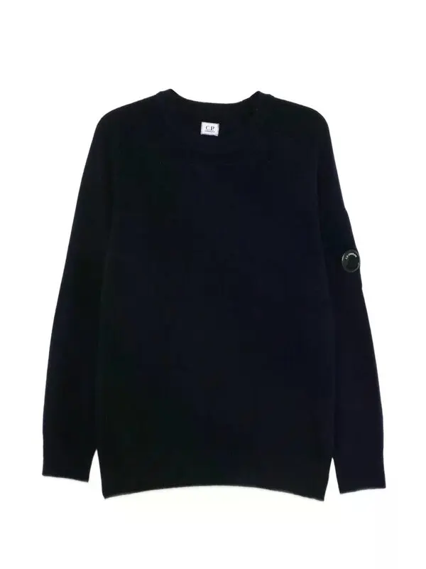 C.P. COMPANY Lens Detail Wool Sweater