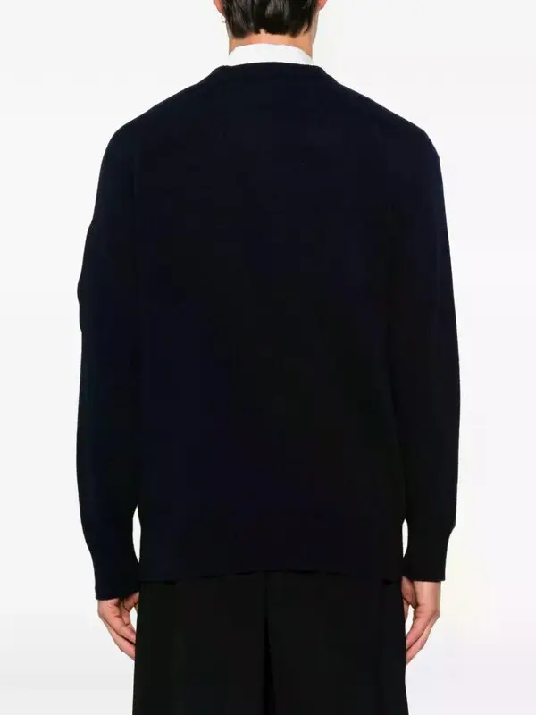 C.P. COMPANY Lens Detail Wool Sweater