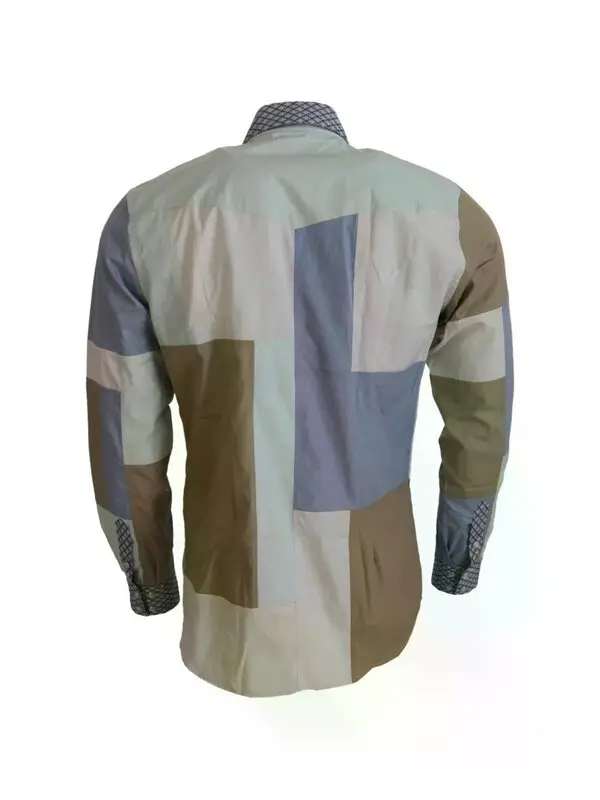 Dolce & Gabbana Patchwork Cotton Shirt