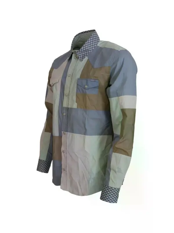 Dolce & Gabbana Patchwork Cotton Shirt
