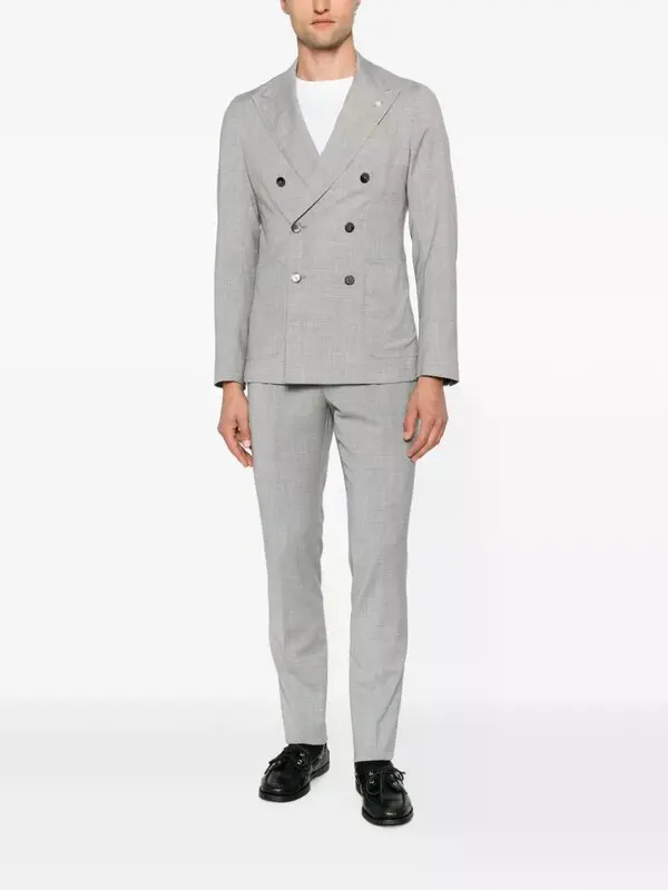 MANUEL RITZ Double-breasted Wool Suit